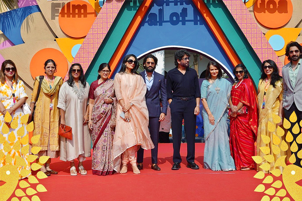 IFFI : గోవా సినిమా పండుగ..సందడి చేసిన స్టార్లు (ఫొటోలు) | Naga Chaitanya, Sobhita Dhulipala ...